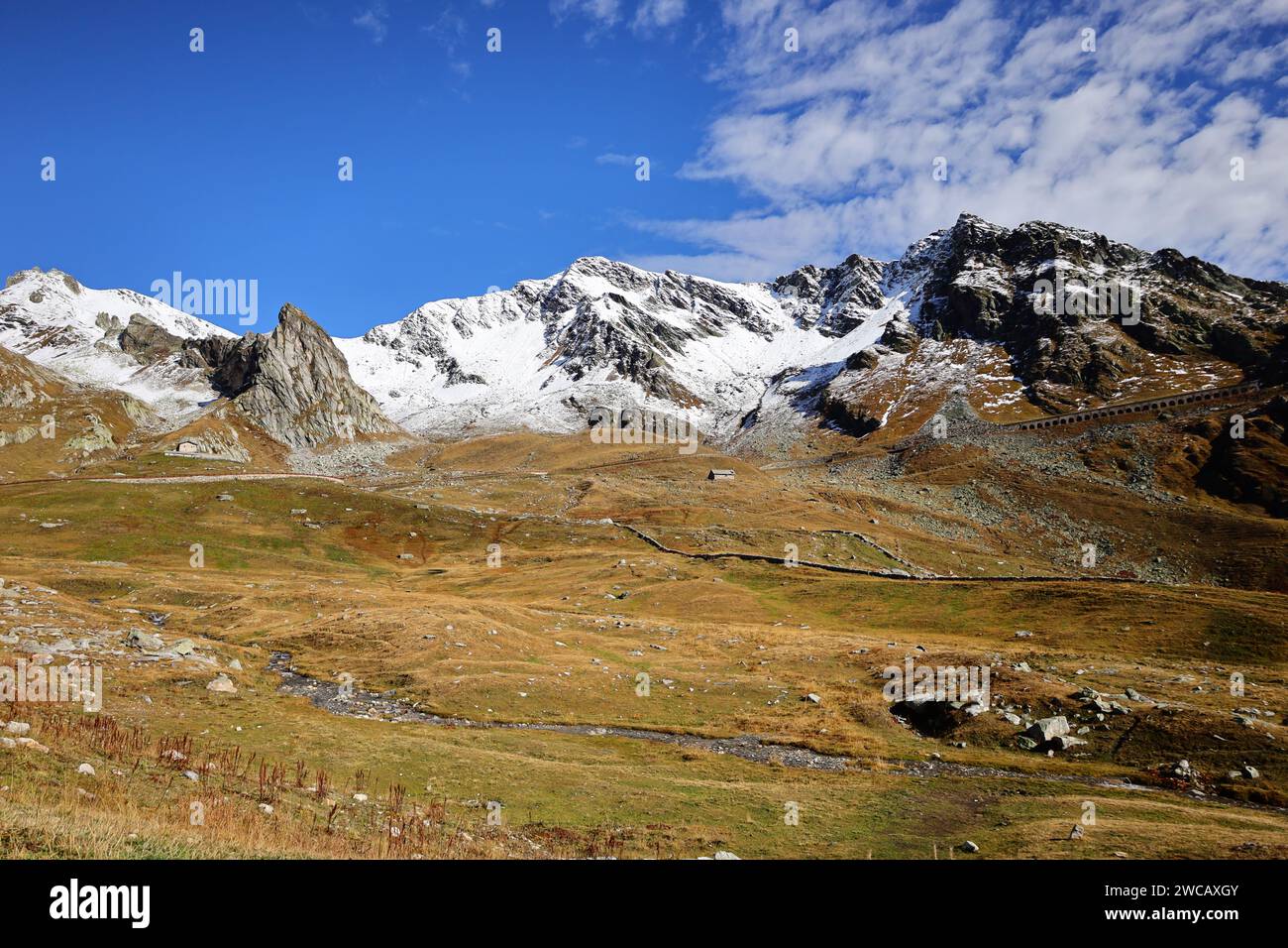 The Great St Bernard Pass is the third highest road pass in Switzerland ...
