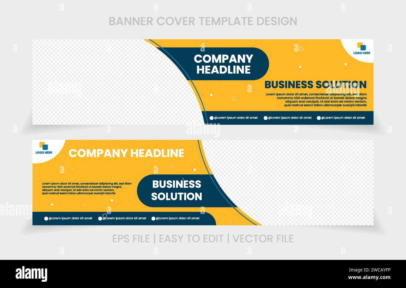 Business cover banner social media website header promotion corporate ...