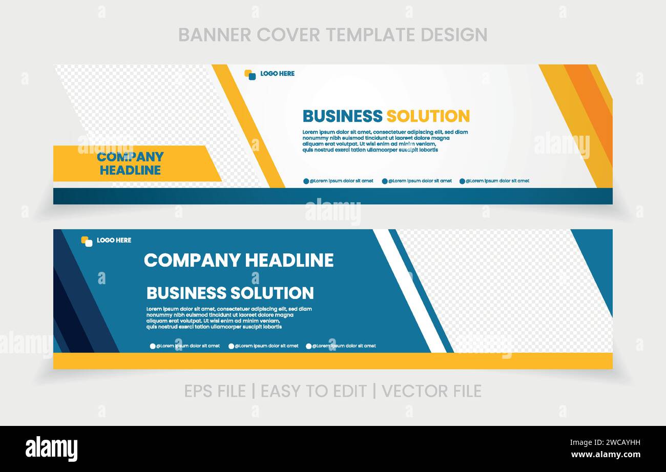 Business cover banner social media website header promotion corporate ...