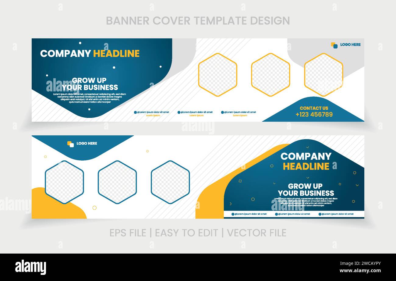 Business cover banner social media website header promotion corporate ...