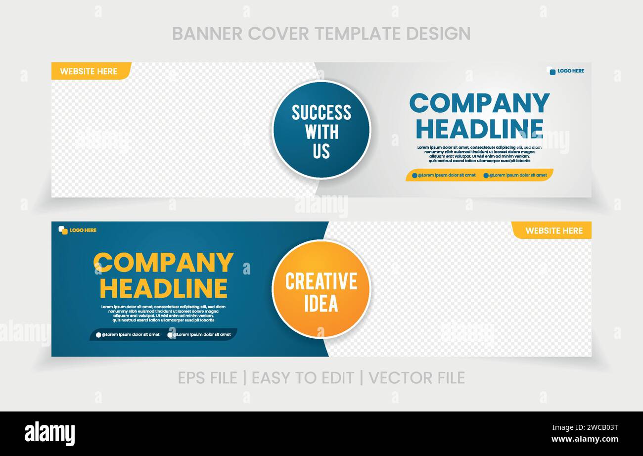 Business cover banner social media website header promotion corporate ...