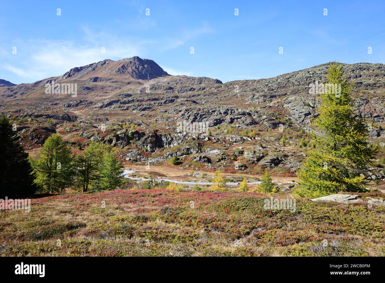 The Simplon Pass is a high mountain pass between the Pennine Alps and ...