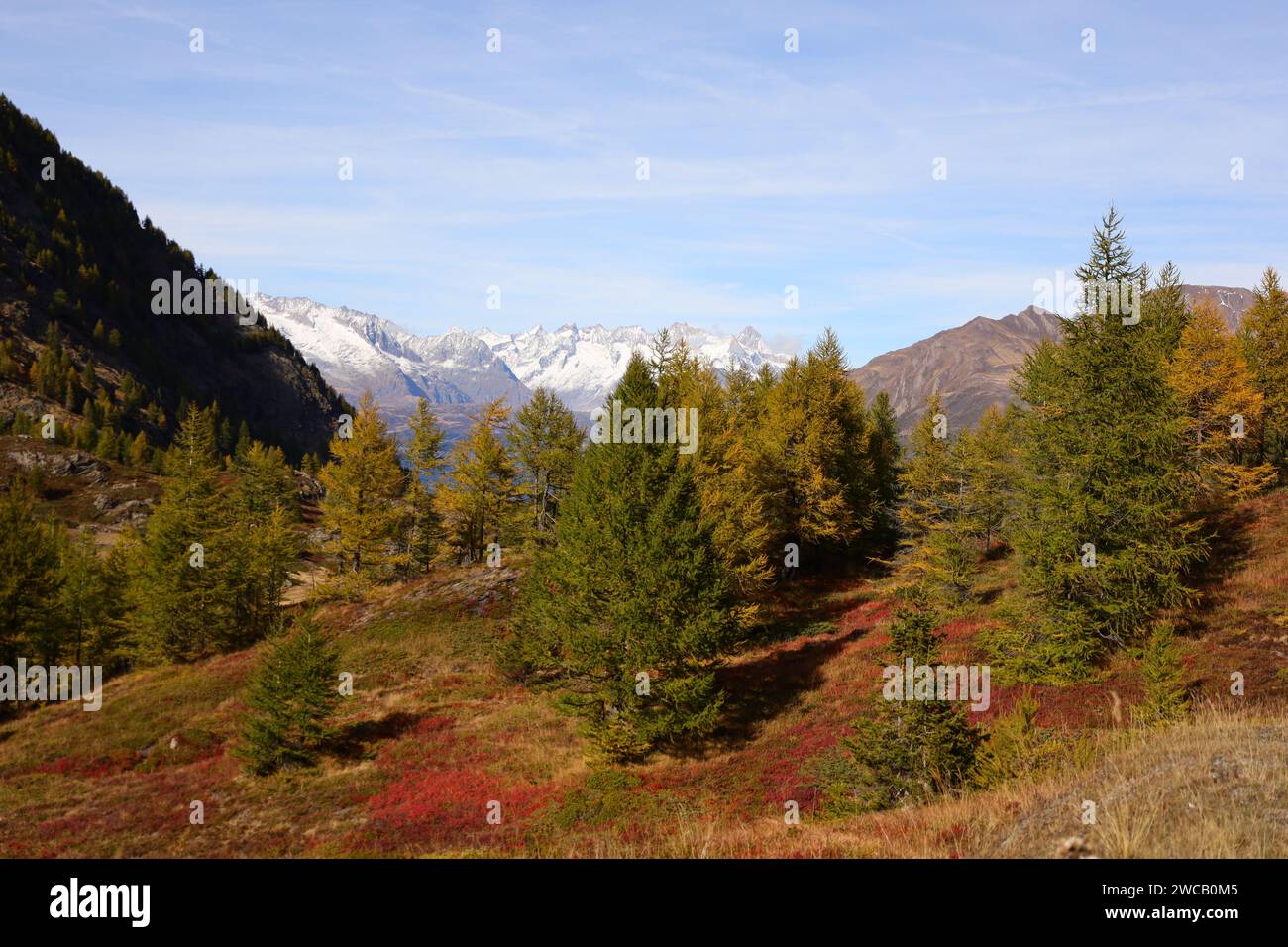 The Simplon Pass is a high mountain pass between the Pennine Alps and ...