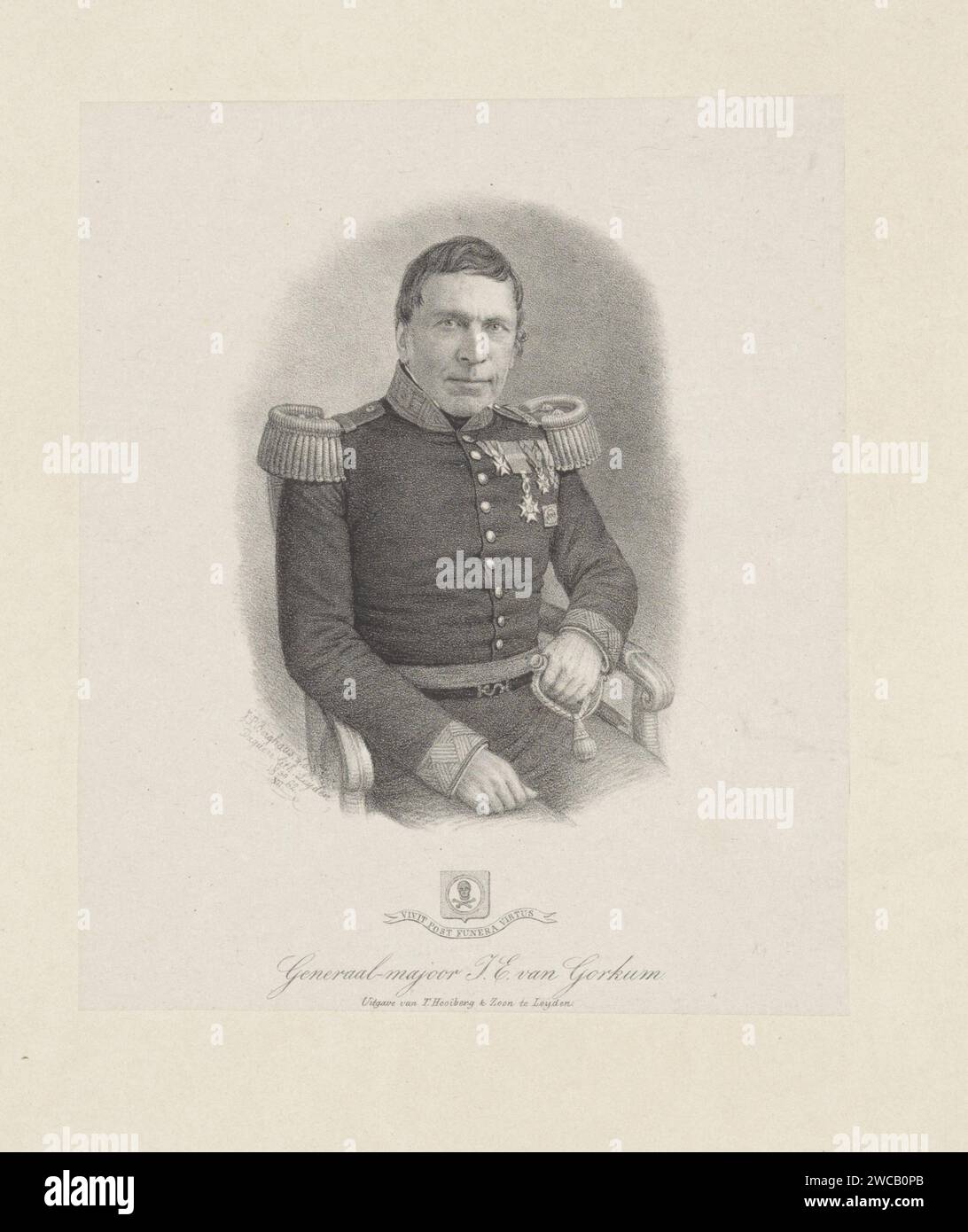 Vivit post funera virtus hi-res stock photography and images - Alamy