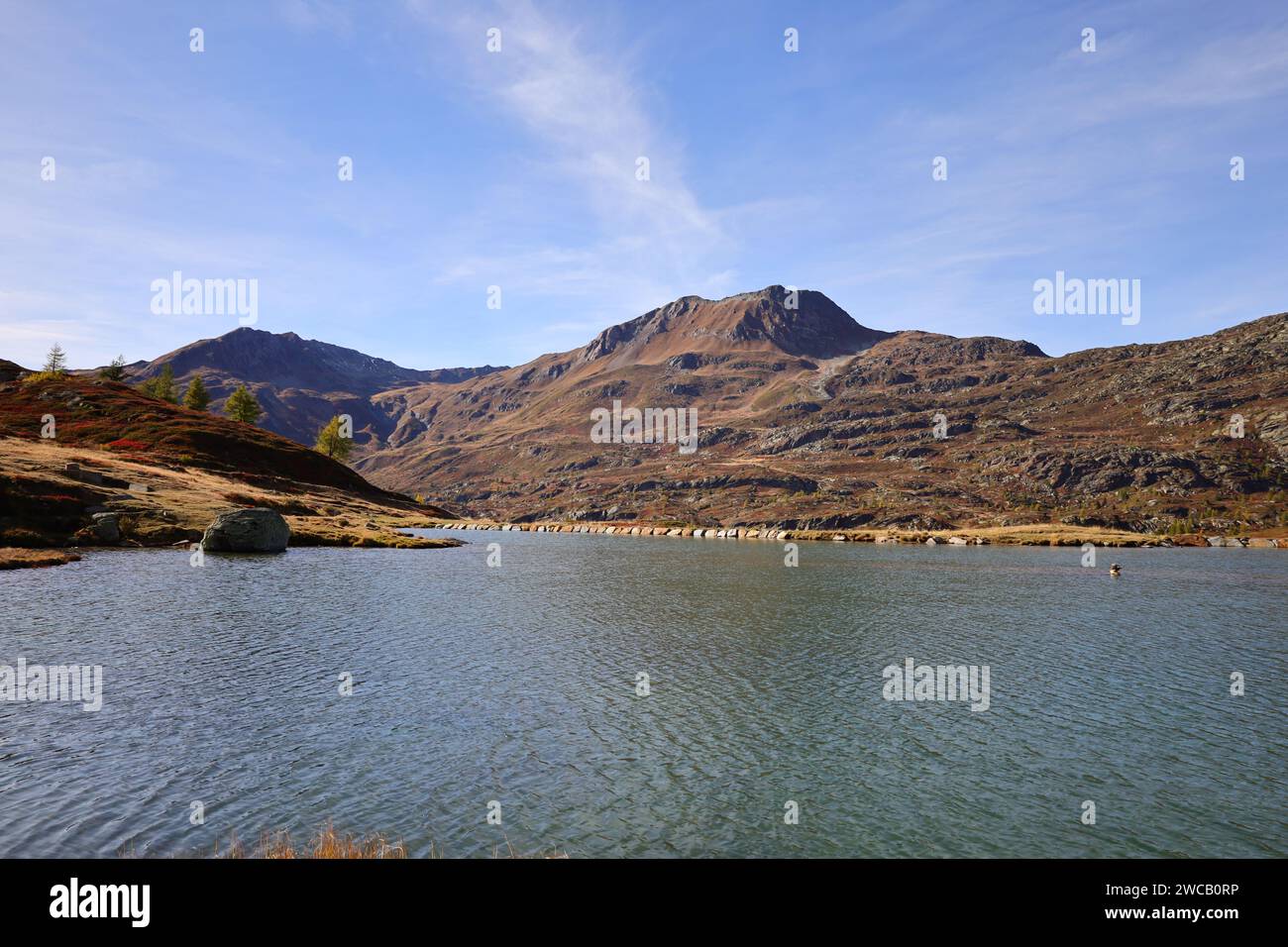 The Simplon Pass is a high mountain pass between the Pennine Alps and ...