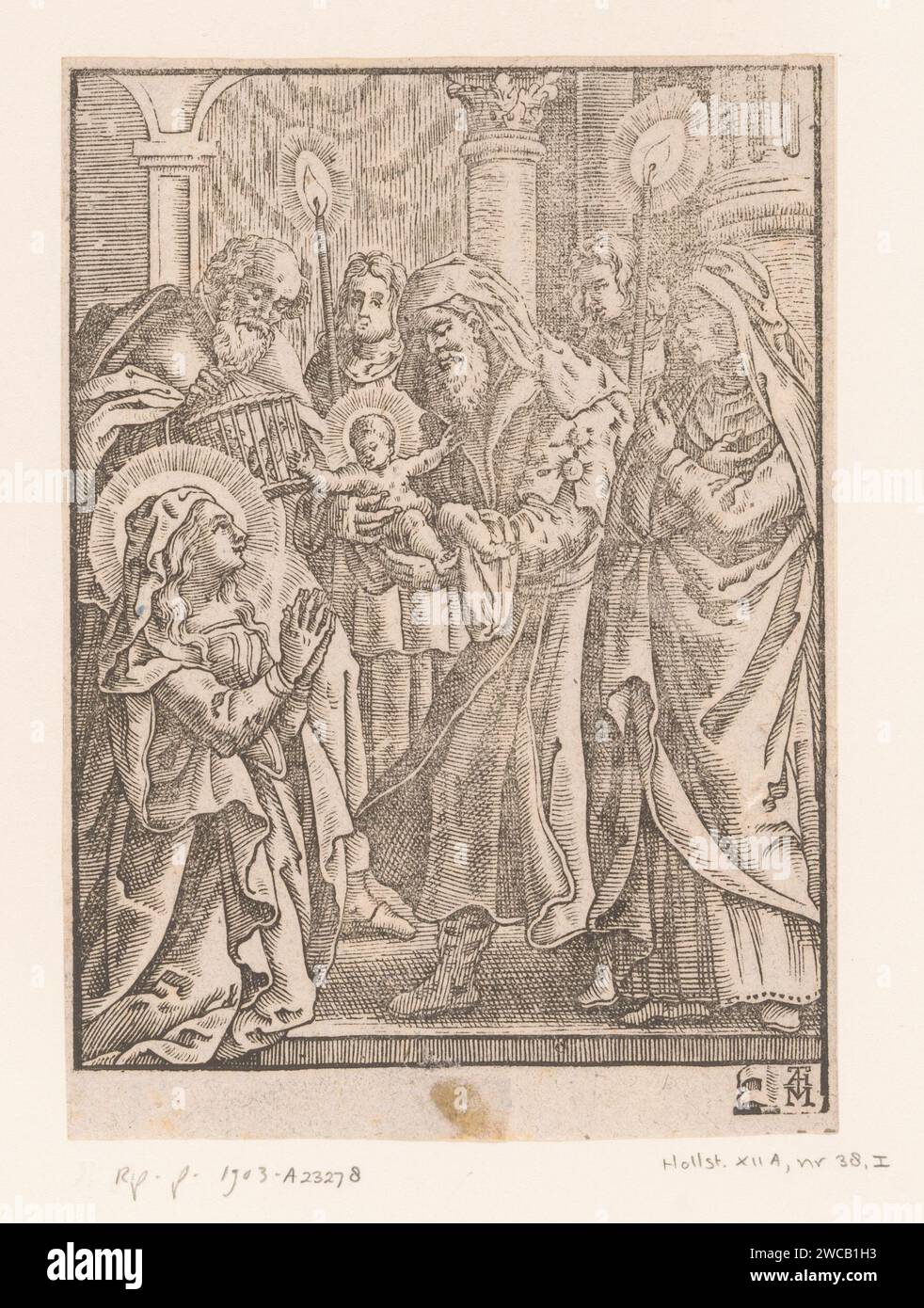 Presentation of Christ in the Temple, Marx Anton Hannas, 1610 - 1676 ...