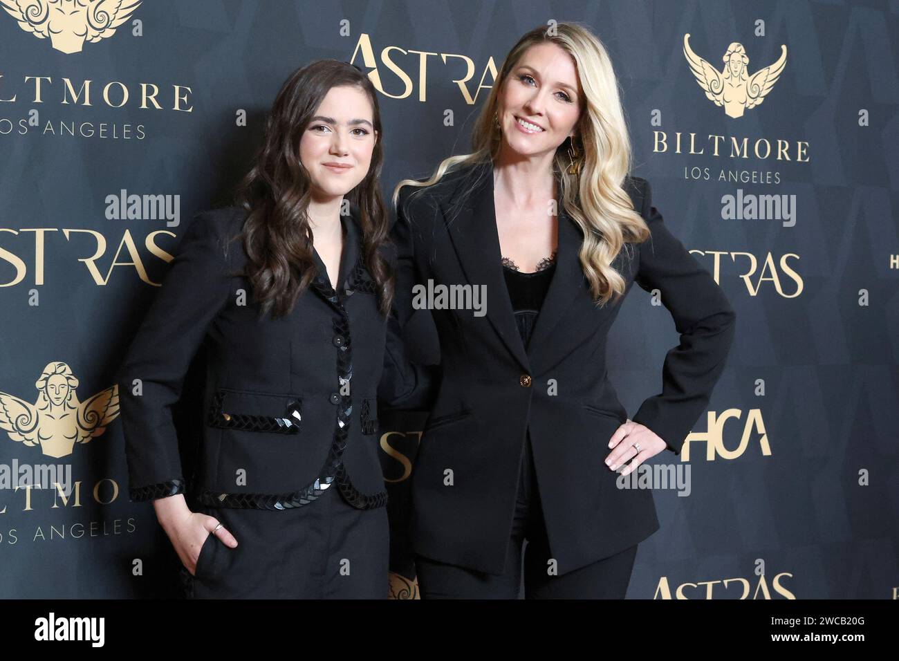 Los Angeles, USA. 06th Jan, 2024. LOS ANGELES - JAN 6: Abby Ryder Fortson, Kelly Fremon Craig at ...