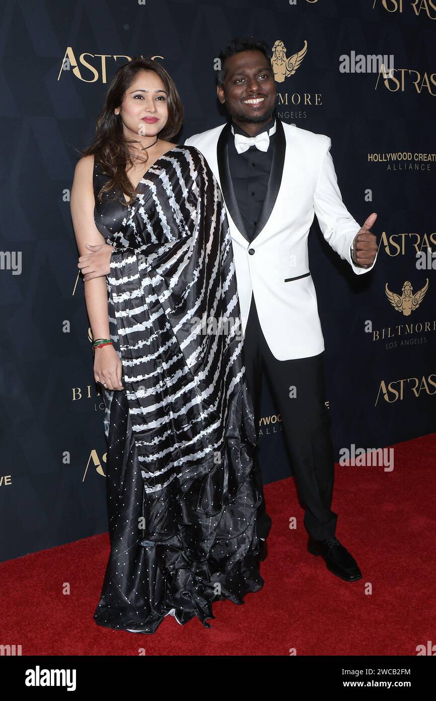 Los Angeles, USA. 06th Jan, 2024. LOS ANGELES - JAN 6: Atlee, wife at the 7th Astra Film Awards ...