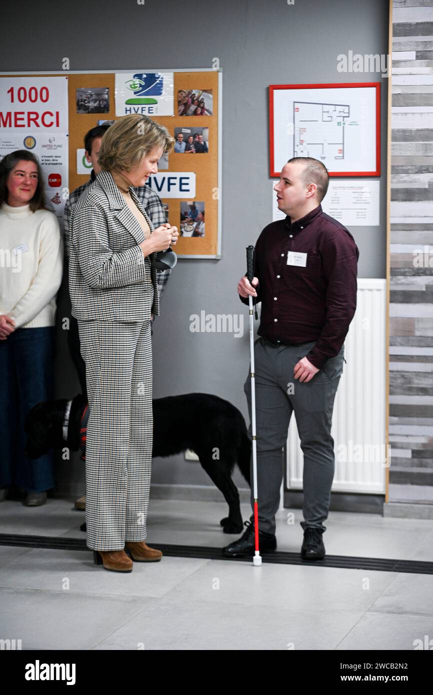 Charleroi, Belgium. 12th Jan, 2024. Belgium, Charleroi, 12 January 2024 ...