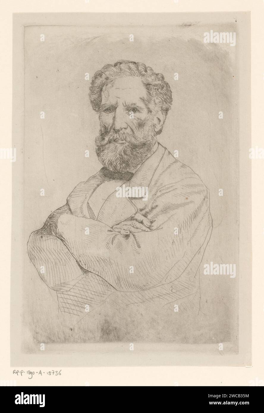 Self -portrait, Karel Theodoor Hippert (attributed to), 1849 - 1890 ...