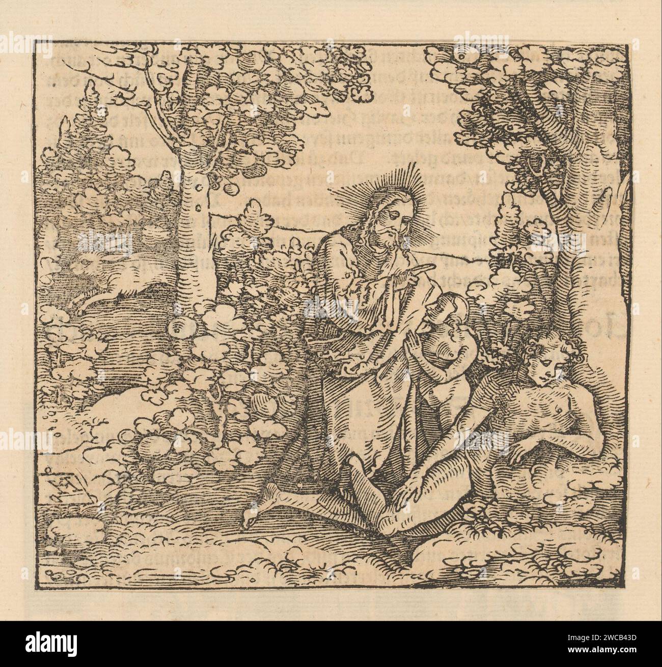 Creation of Eva, Hans Schäufelein (Possible), Hans Schäufelein, 1490 ...