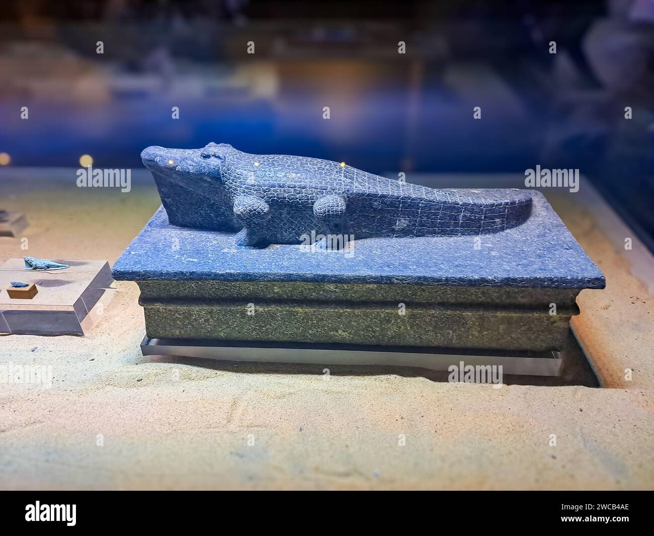 The Crocodile Museum is located next to the Kom Ombo temple. Crocodile ...