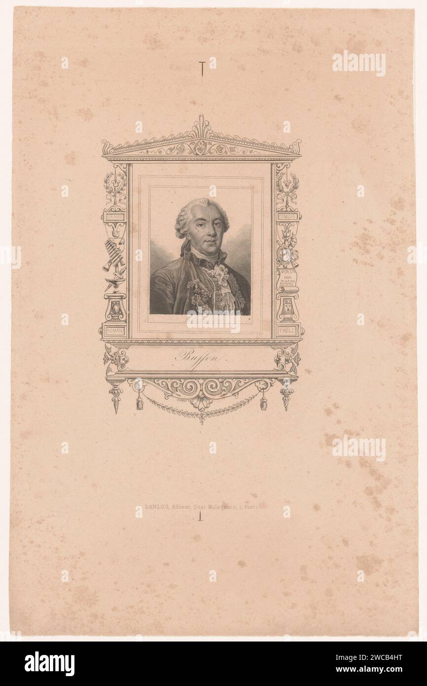 Portret van Georges -Louis Leclerc de Buffon, Adrien Migneret, 1822 ...