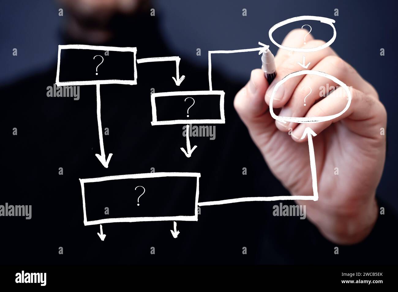 Problem solving, puzzle concept. Business strategy, analytics concept ...