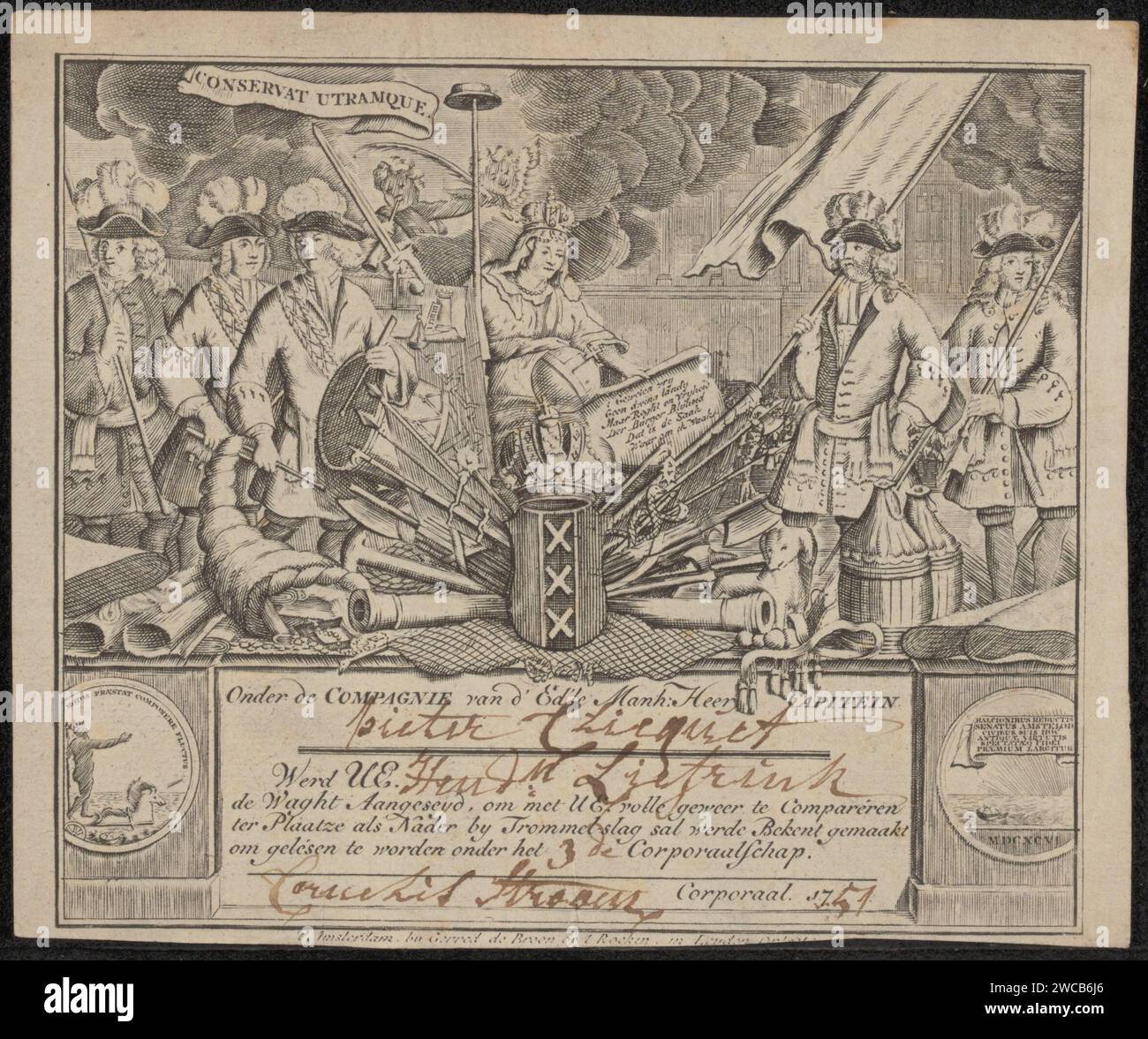 Command Letter for involving the Guard, to Hendrick Liefringh, Unknown ...