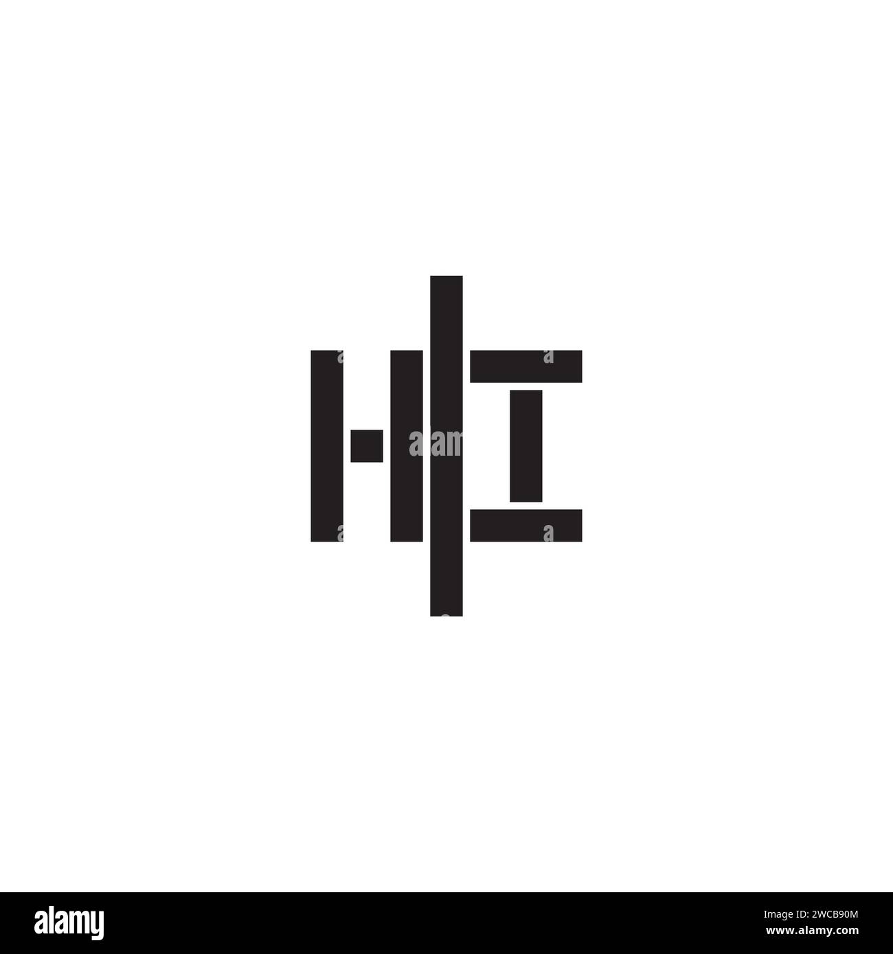 Hi letters Stock Vector Images - Alamy
