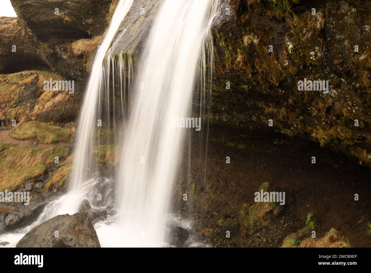 Selvallafoss is a nice hidden waterfall on the peninsula Snæfellsnes in ...