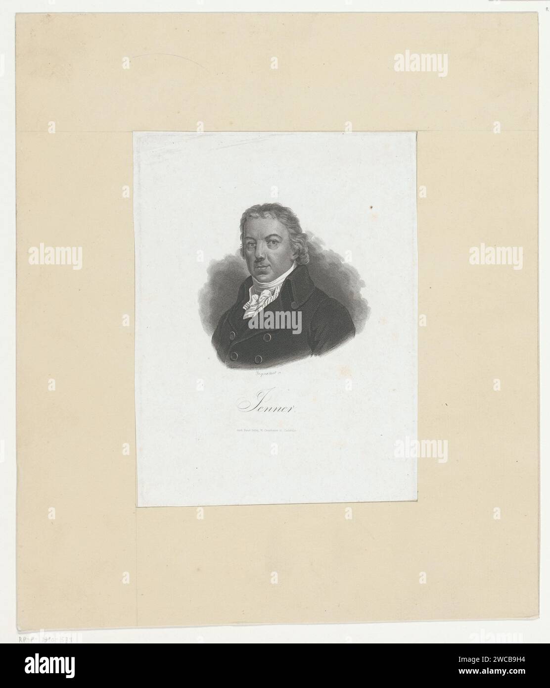 Portret van Edward Jenner, George François Louis Jaquemot, 1816 - 1880 ...
