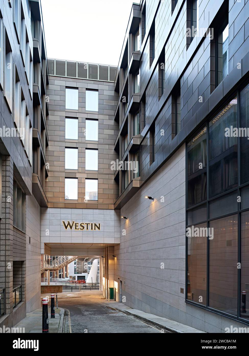 Approach and arrival. The Westin London City, London, United Kingdom ...