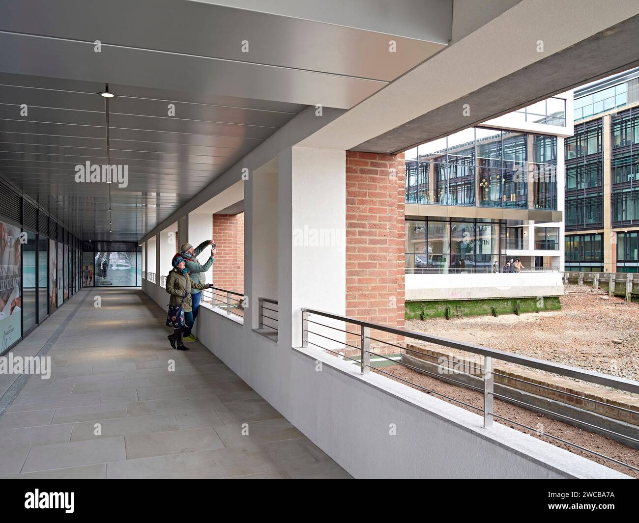 View towards river from ground floor corridor. The Westin London City ...