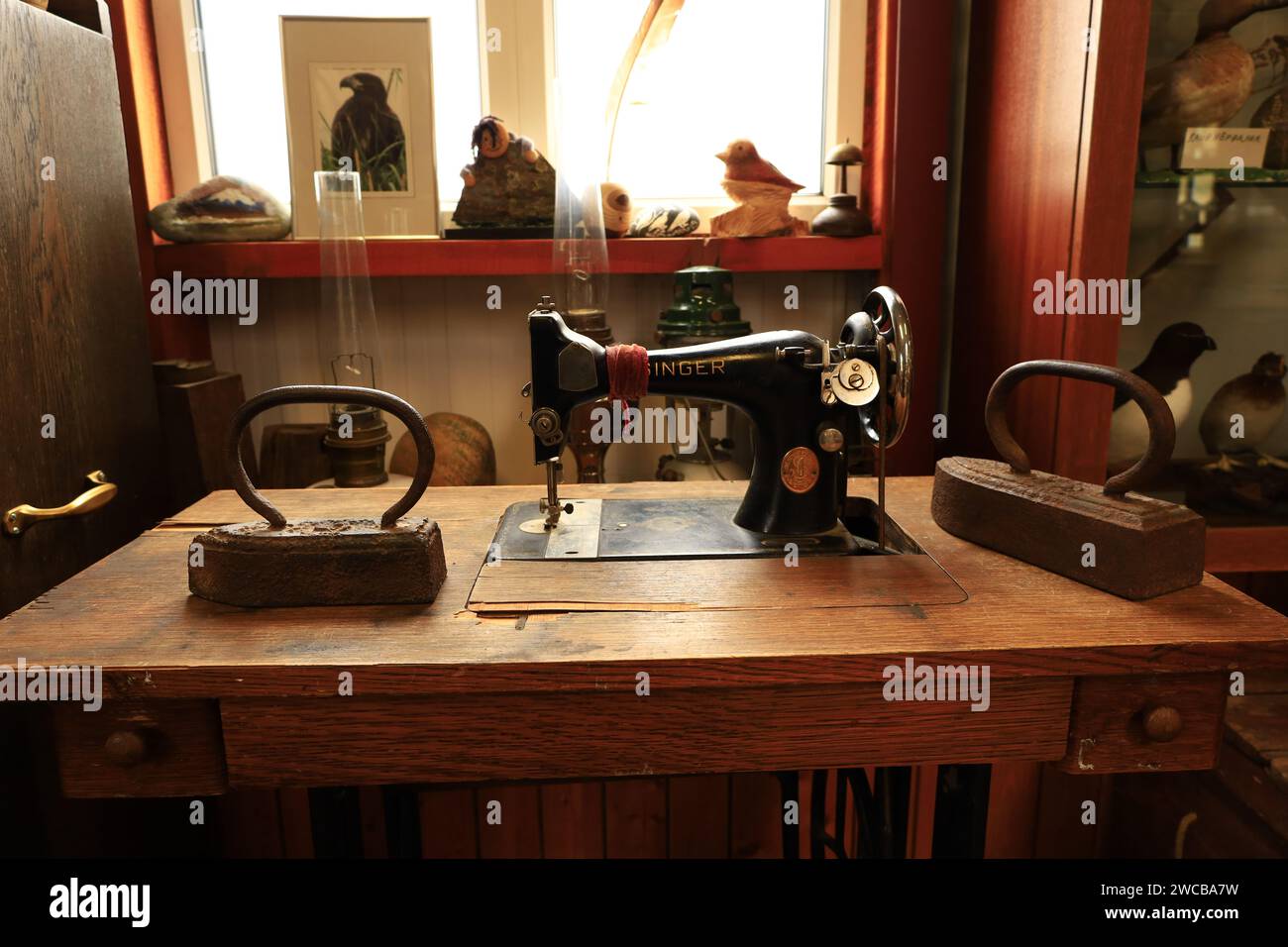 The Shark Museum at Bjarnarhofn farm on the northern side of ...