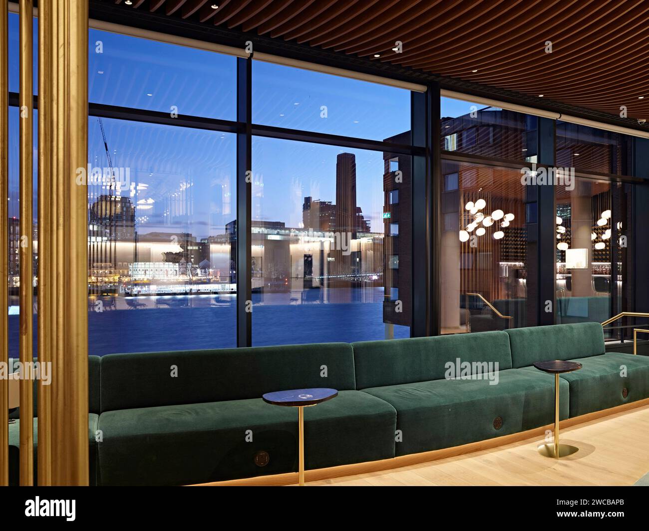 Hithe and Seek lounge with river view. The Westin London City, London ...