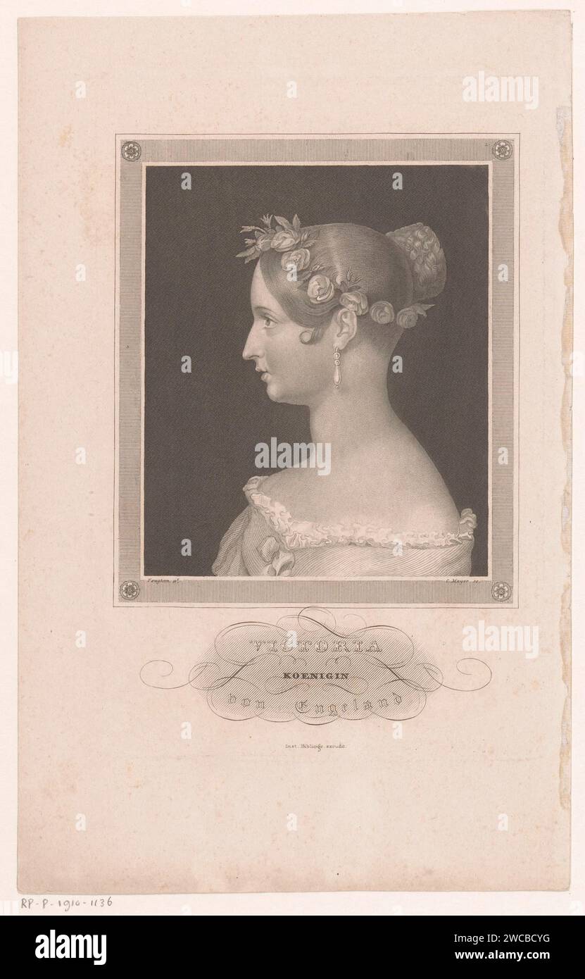 Portrait of Victoria, Queen of the United Kingdom, Carl Mayer, After ...