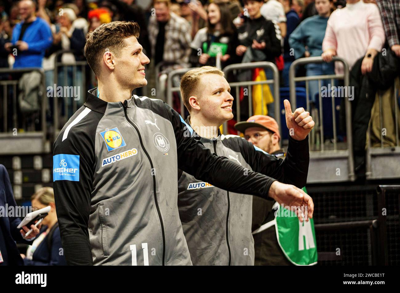 Berlin, Deutschland. 14th Jan, 2024. Sebastian Heymann (Deutschland ...