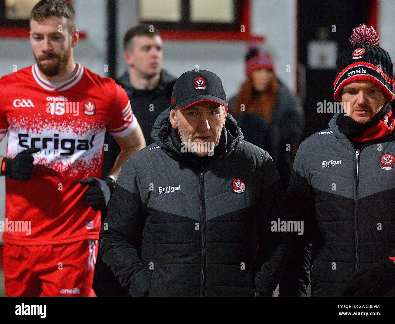 Mickey Harte, manager of the Derry senior football team. Photo: George ...