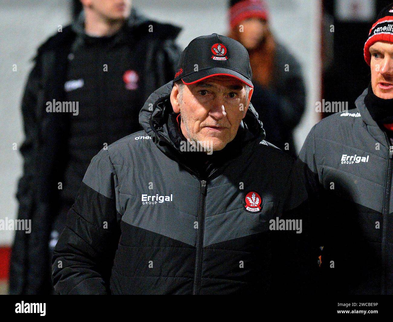 Mickey Harte, manager of the Derry senior football team. Photo: George ...