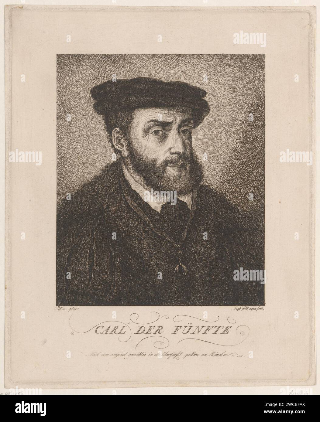 Titian portrait charles v hi-res stock photography and images - Alamy