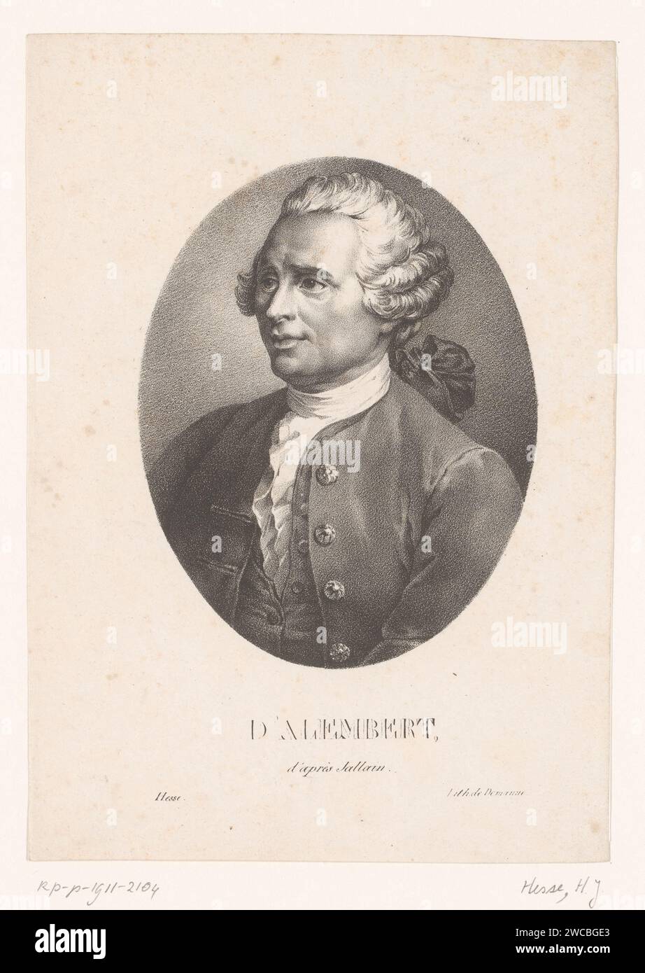 Purtret van Jean Ranio Le Rozion officitions, Henri Jeose, After ...