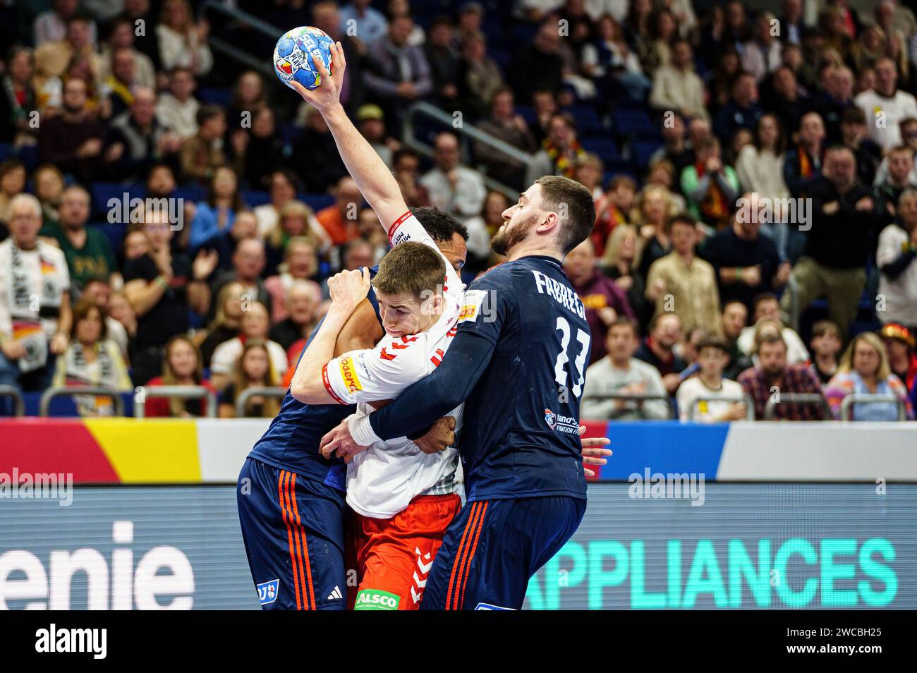 Berlin, Deutschland. 14th Jan, 2024. Timothey N Guessan (Frankreich ...