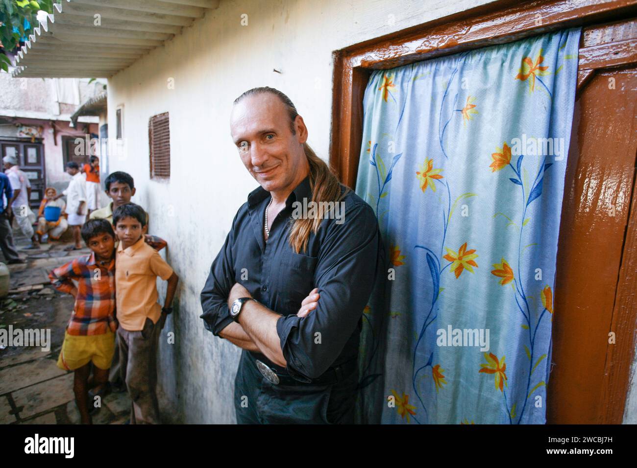 GREGORY DAVID ROBERTS WRITER Stock Photo - Alamy