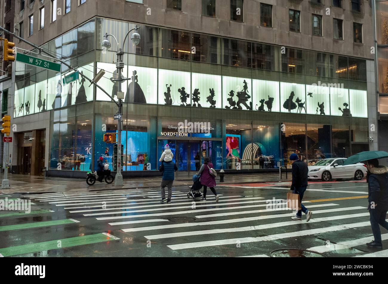 Disney pop-up in the Nordstrom Department Store in Midtown Manhattan in ...