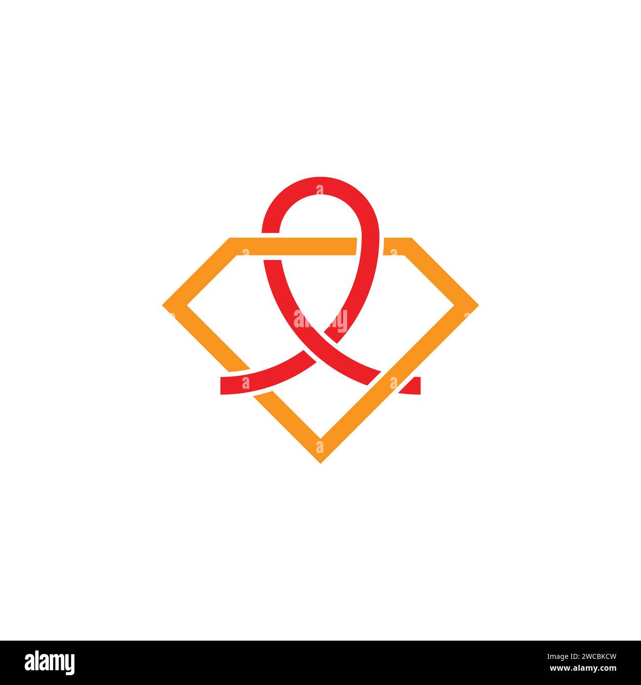 gold diamond pin location colorful design vector Stock Vector Image ...