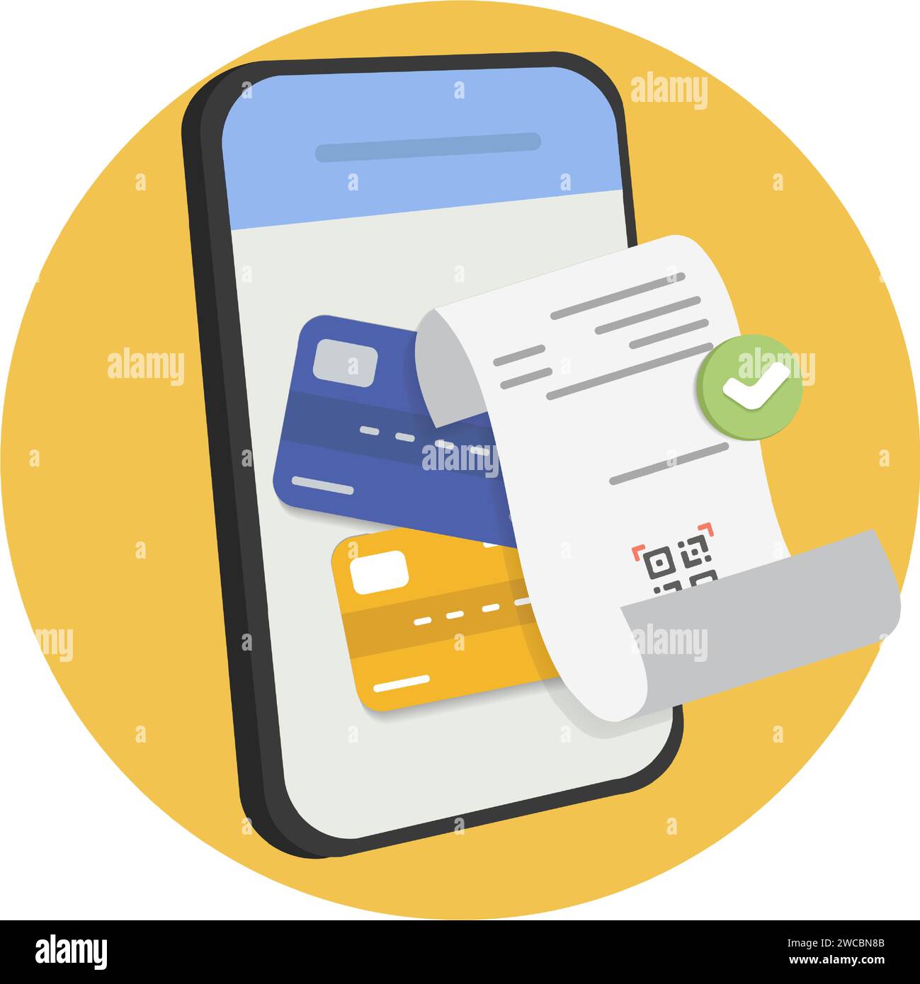 Financial digitization Stock Vector Images - Alamy