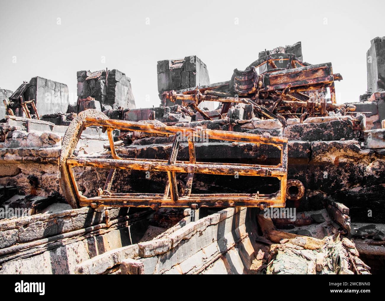 Namibia Elizabeth Bay Diamond Mine Build 1924-1926 Great Depression ...