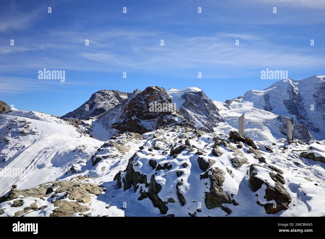 The Morteratsch Glacier is the largest glacier by area in the Bernina ...