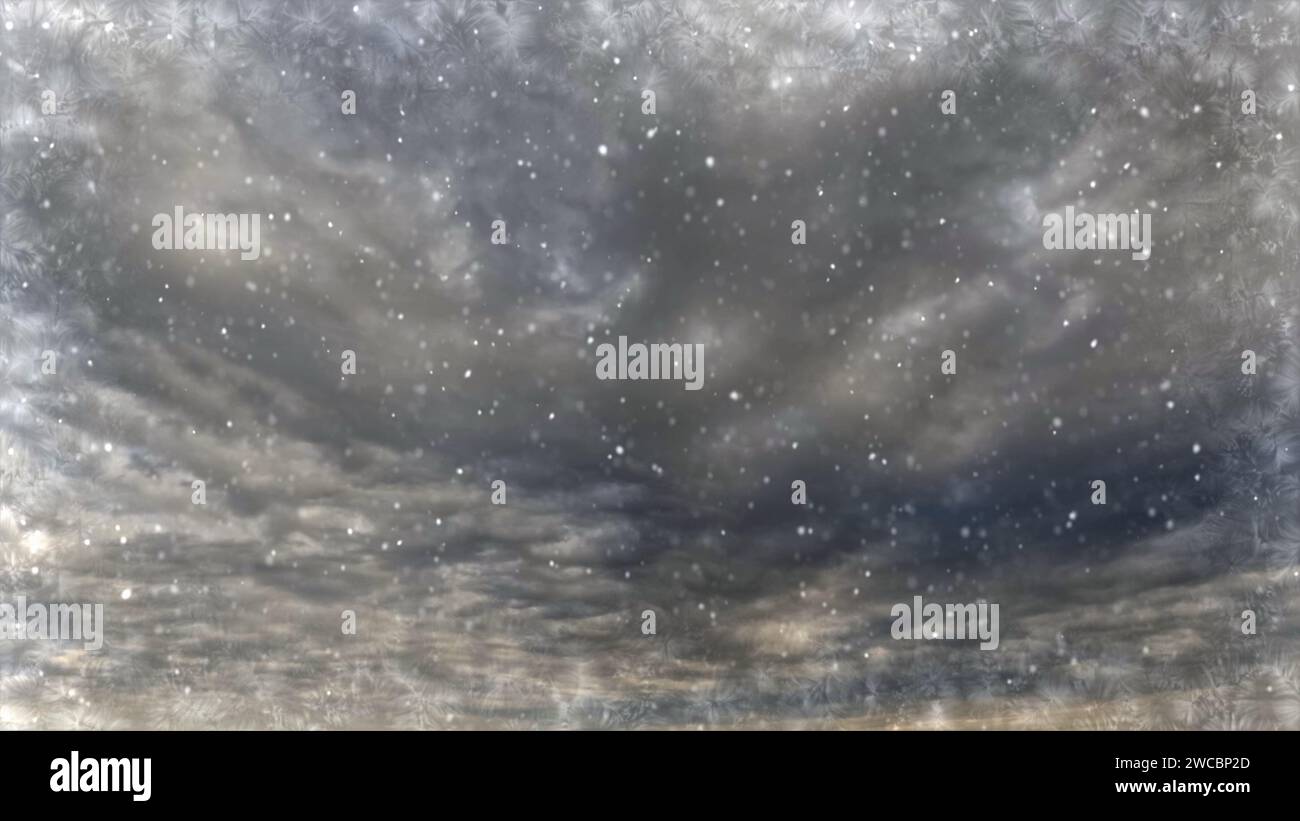 Snowfall bg hi-res stock photography and images - Alamy