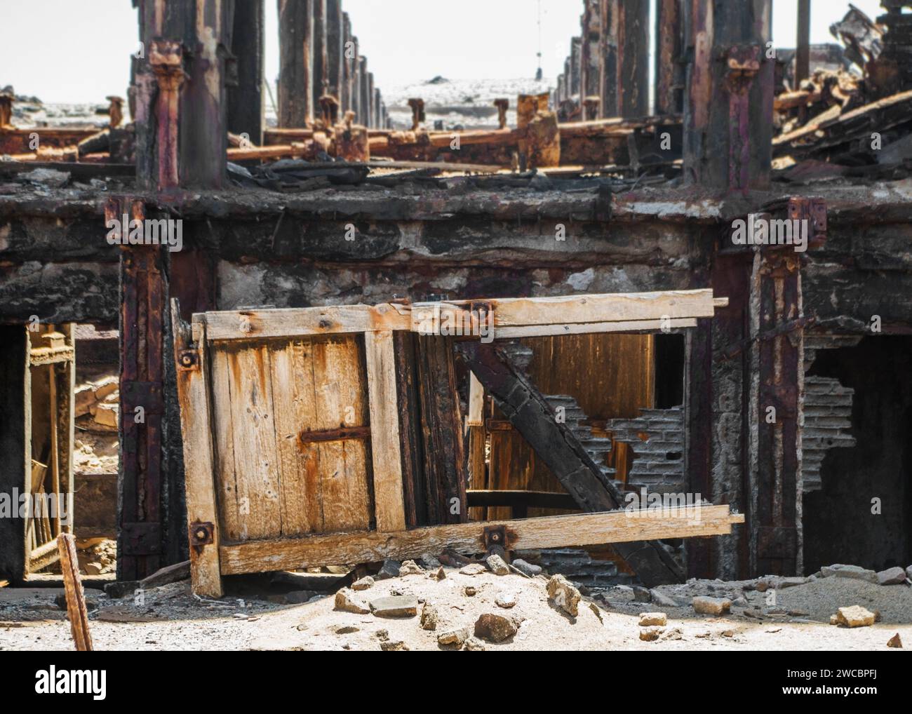 Namibia Elizabeth Bay Diamond Mine Build 1924-1926 Great Depression ...