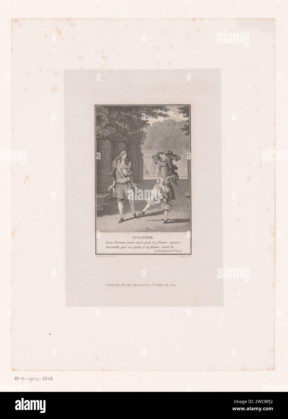 Two french noblemen hi-res stock photography and images - Alamy