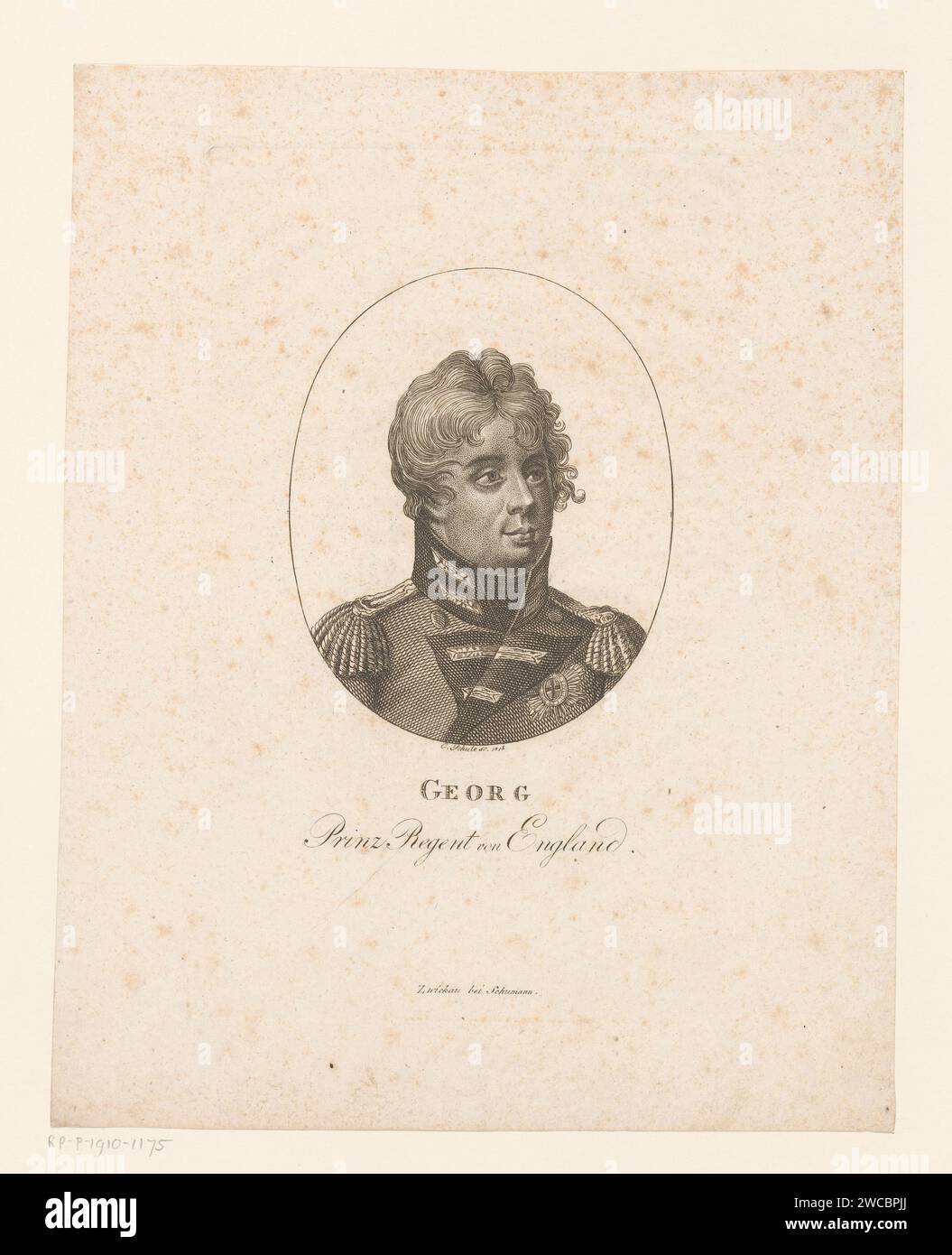 Prince regent george portrait hi-res stock photography and images - Alamy
