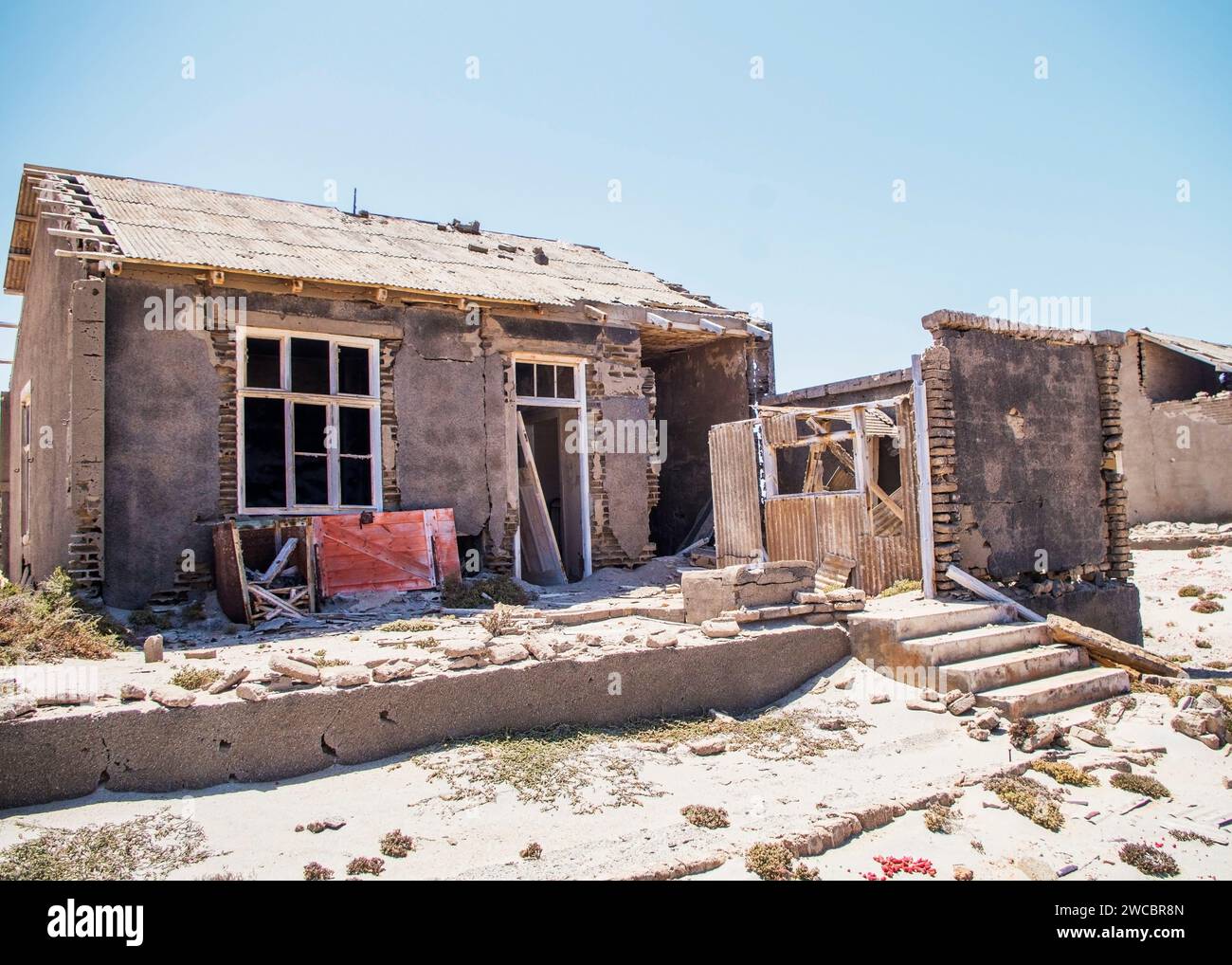 Namibia Elizabeth Bay Diamond Mine Build 1924-1926 Great Depression ...