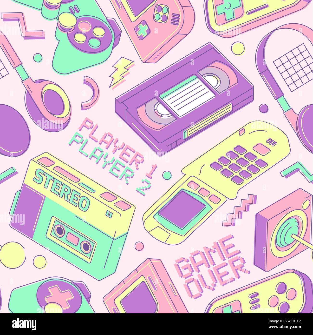 Retro game hi-res stock photography and images - Alamy