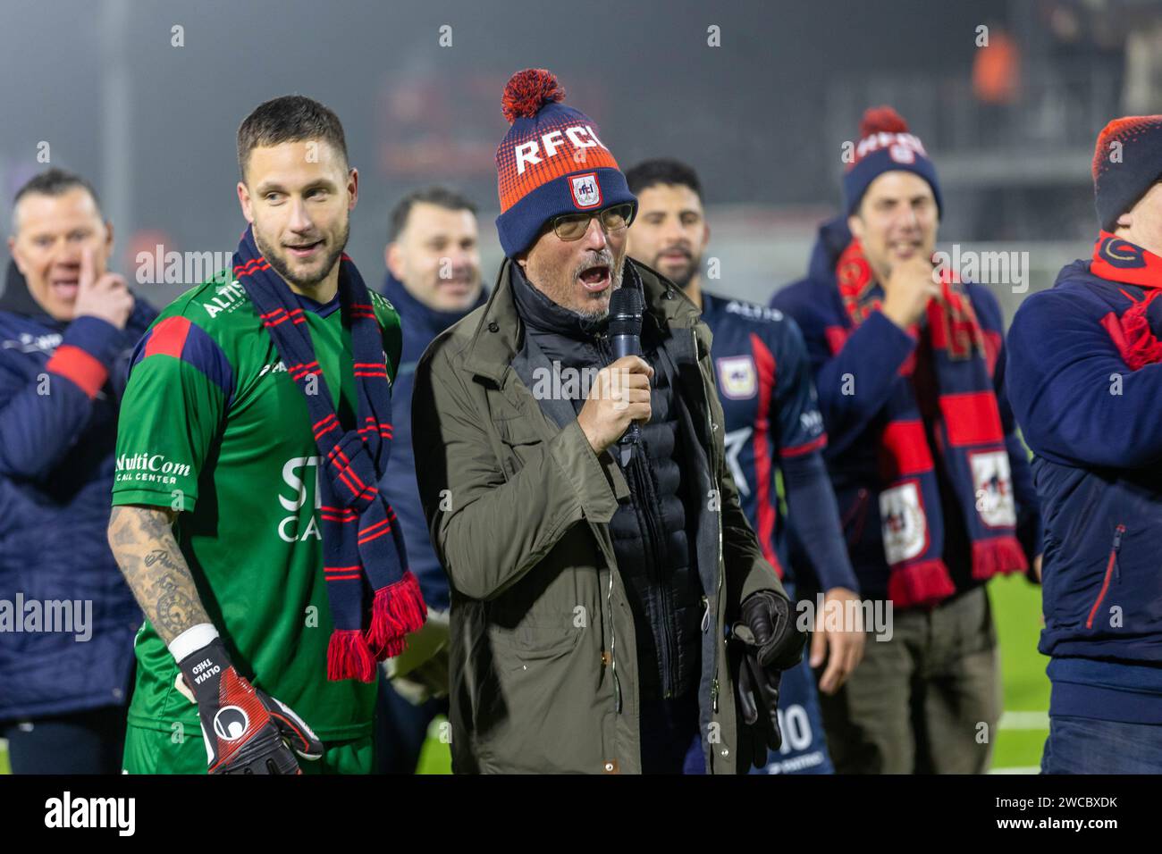 Rocourt, Belgium. 12th Jan, 2024. American, Pasco ALFARO pictured ...
