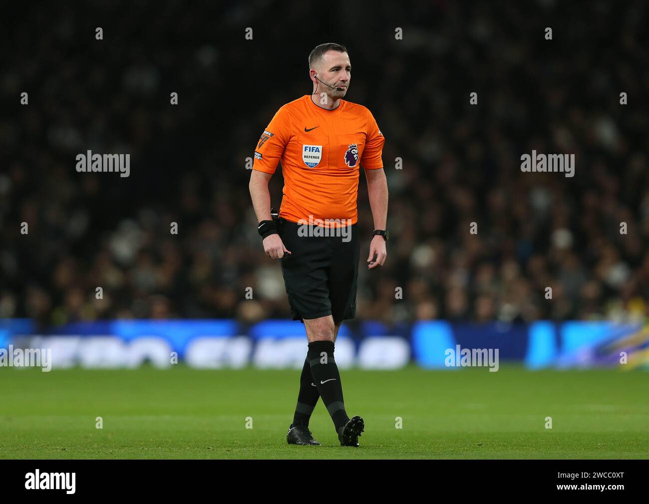 Referee, Chris Kavanagh. - Tottenham Hotspur v Newcastle United ...