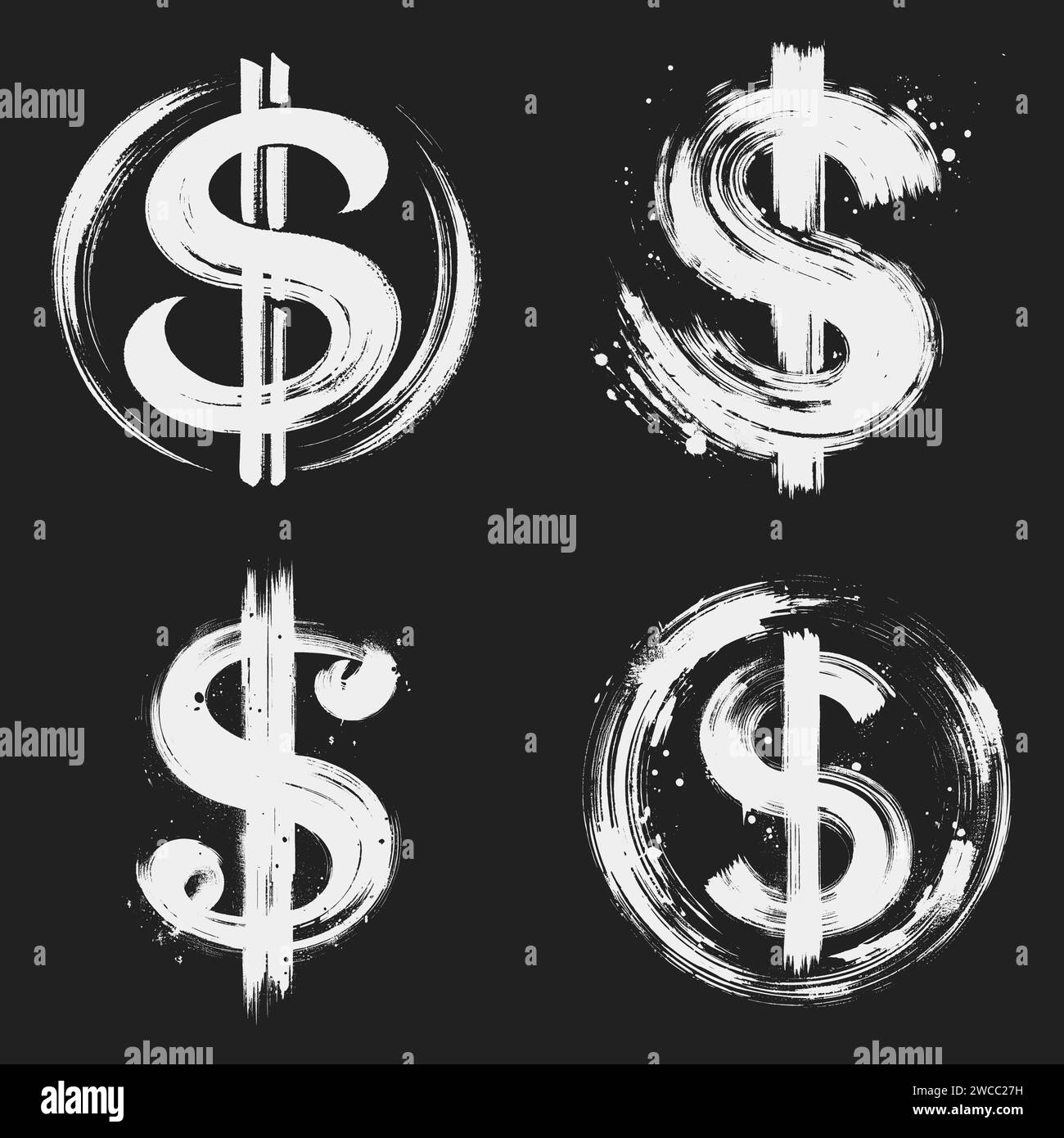 Us dollar sign vector vectors Stock Vector Images - Alamy