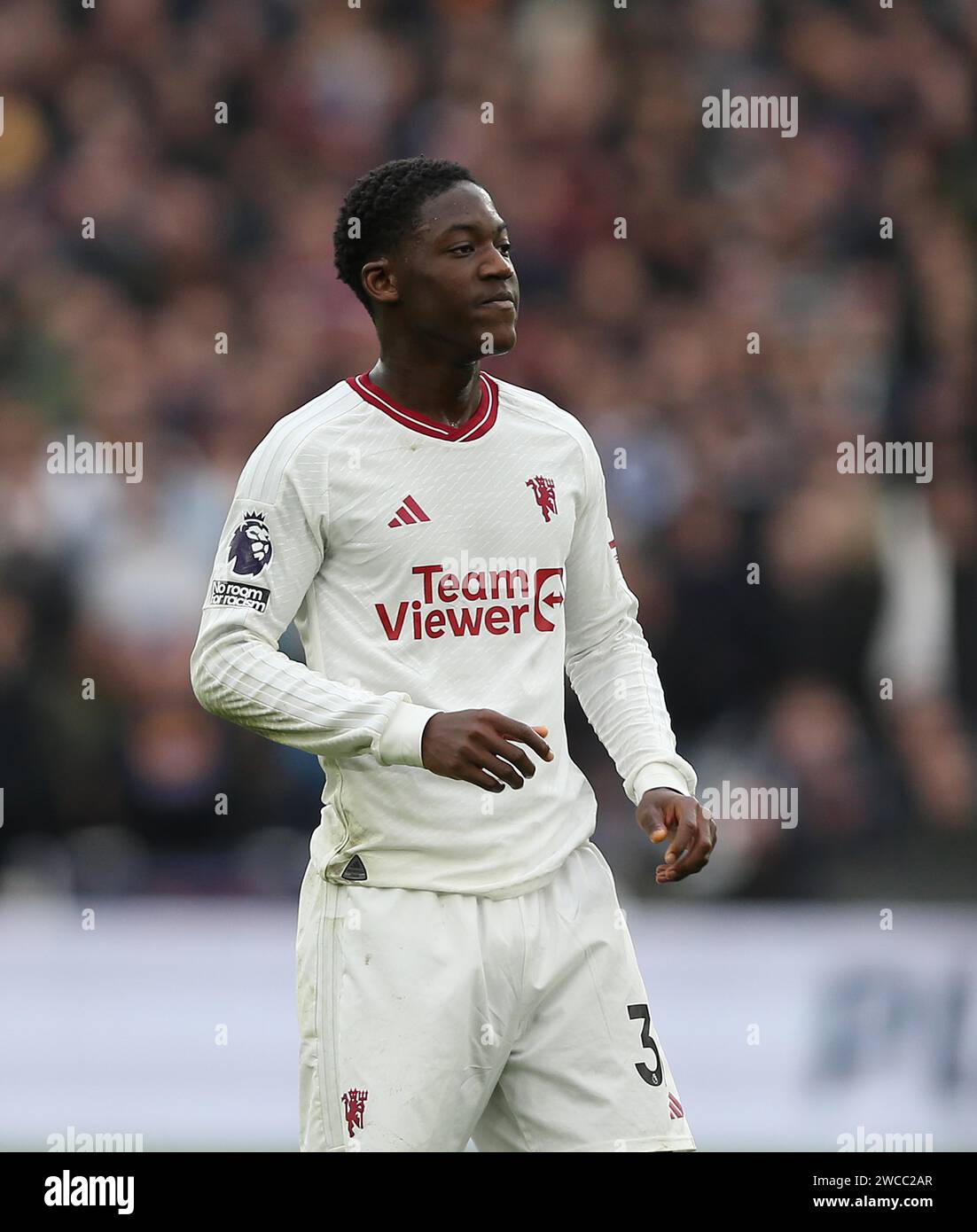 Kobbie Mainoo of Manchester United. - West Ham United v Manchester ...