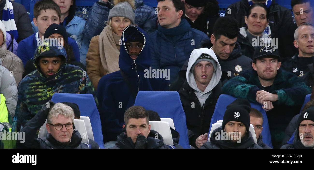 Wesley Fofana, Trevoh Chalobah, Cole Palmer & Ben Chilwell of Chelsea ...